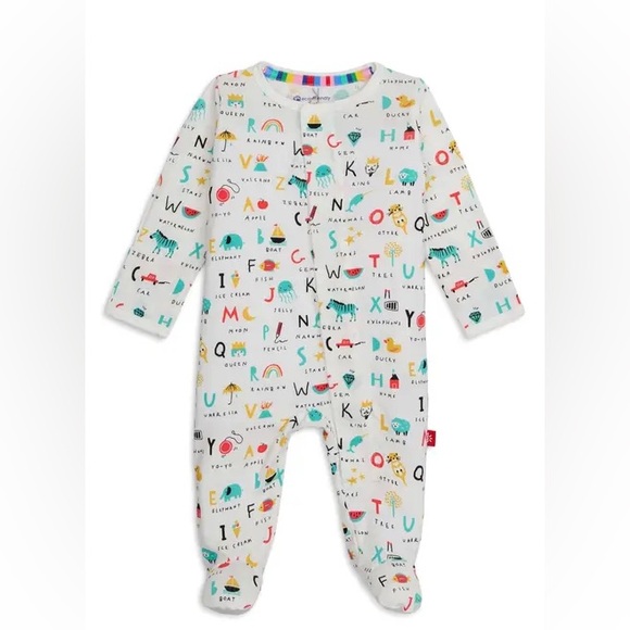 Magnetic Me | One Pieces | Magnetic Me Alphabet Sleeper | Poshmark